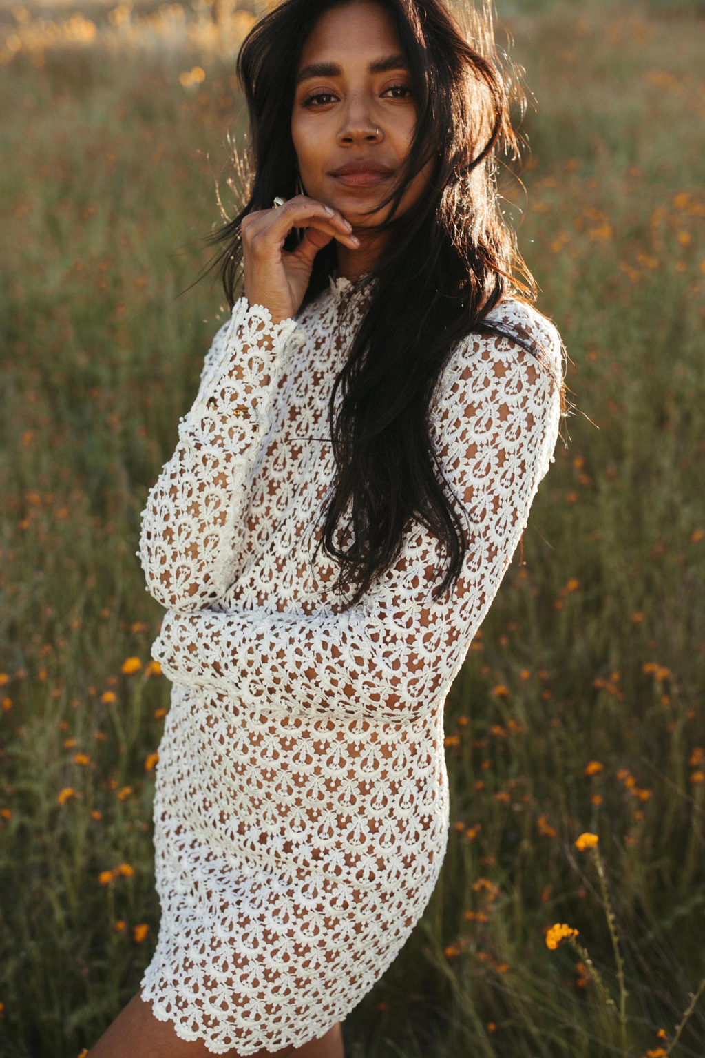 Kellen Mini Dress By Daughters of Simone | Modern Second Look Bridal ...