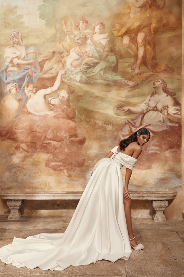 Diamante Mini Dress By Olya | Modern Second Look Bridal Mini Dresses ...